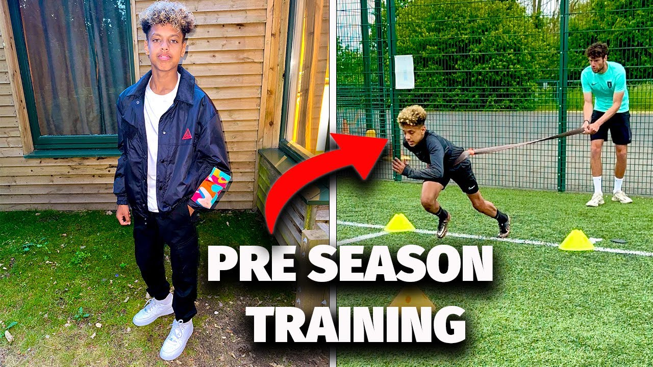 PRE SEASON FOOTBALL TRAINING | WHERE HAVE I BEEN? - YouTube