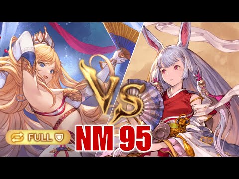 【グラブル/古戦場 】95 HELL カグヤ フルオート 2選(片面＆両面)【GBF】Fire GW NM 95 1T FA Double & Single Kaguya Setup ...