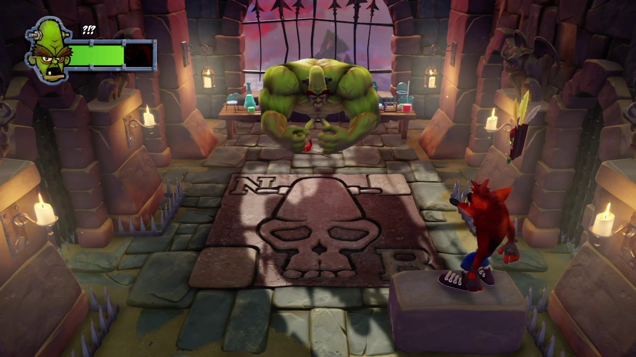 Crash Bandicoot 1 - Remastered - Dr. Nitrus Brio (Boss Fight) - YouTube