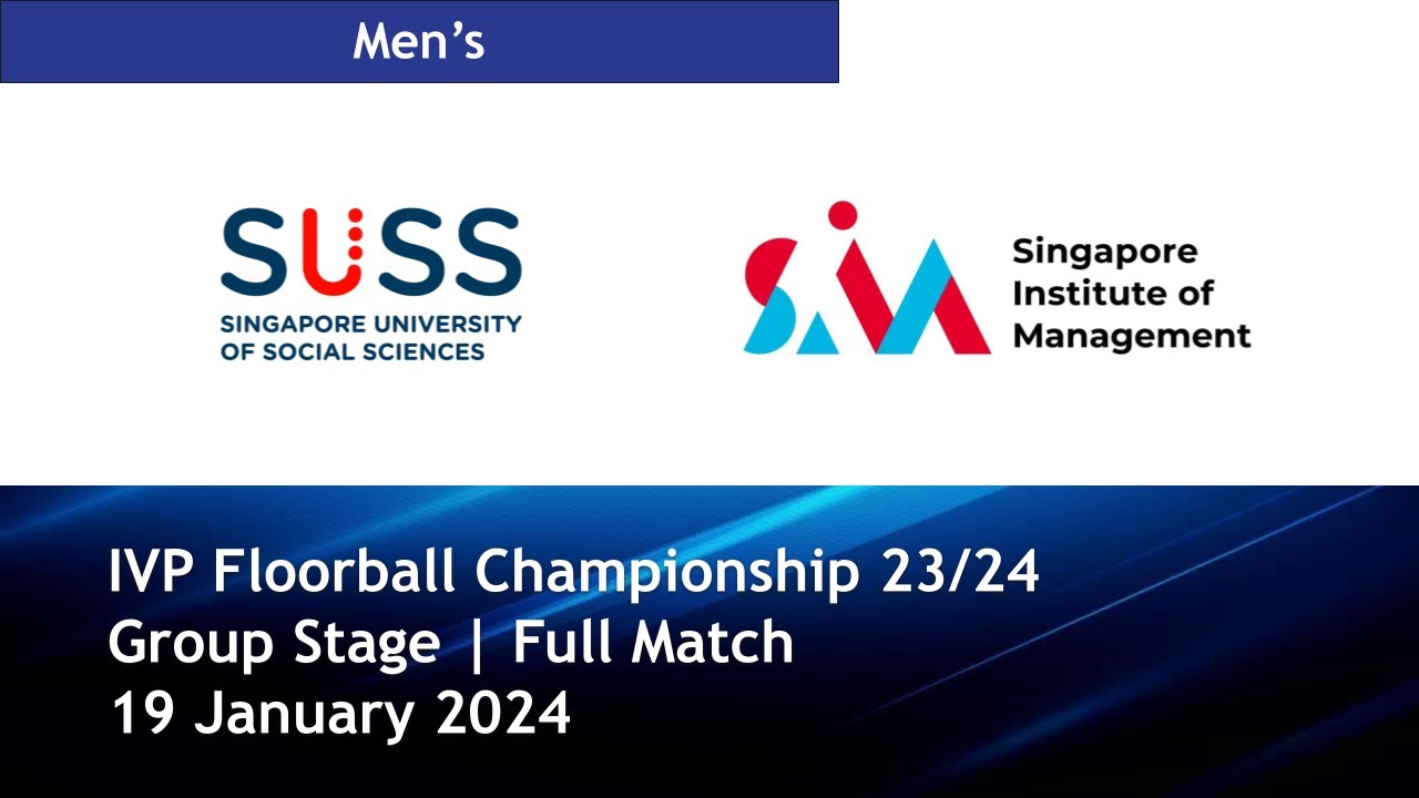SUSS 5 - 2 SIM | Men's Group Stage IVP23/24 | 190124 | Full Match - YouTube
