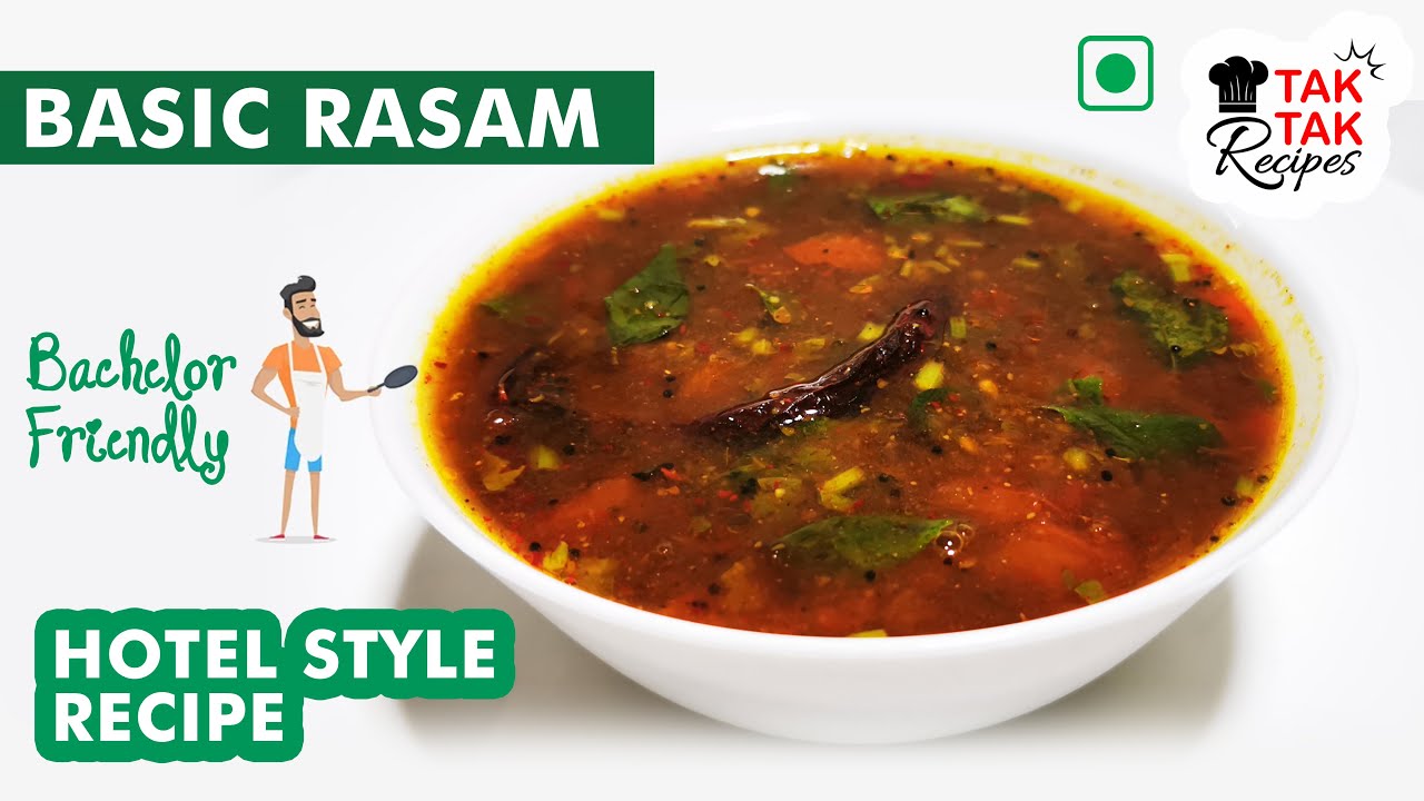 [87] Basic Rasam | ரசம் | Clear South Indian Soup | For Beginners ...