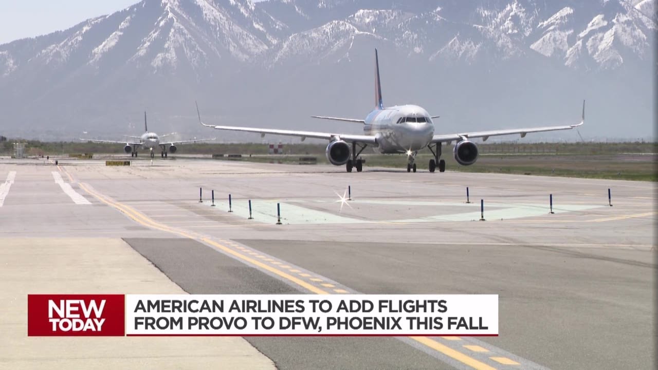 American Airlines to add flights from Provo to DFW, Phoenix this fall ...