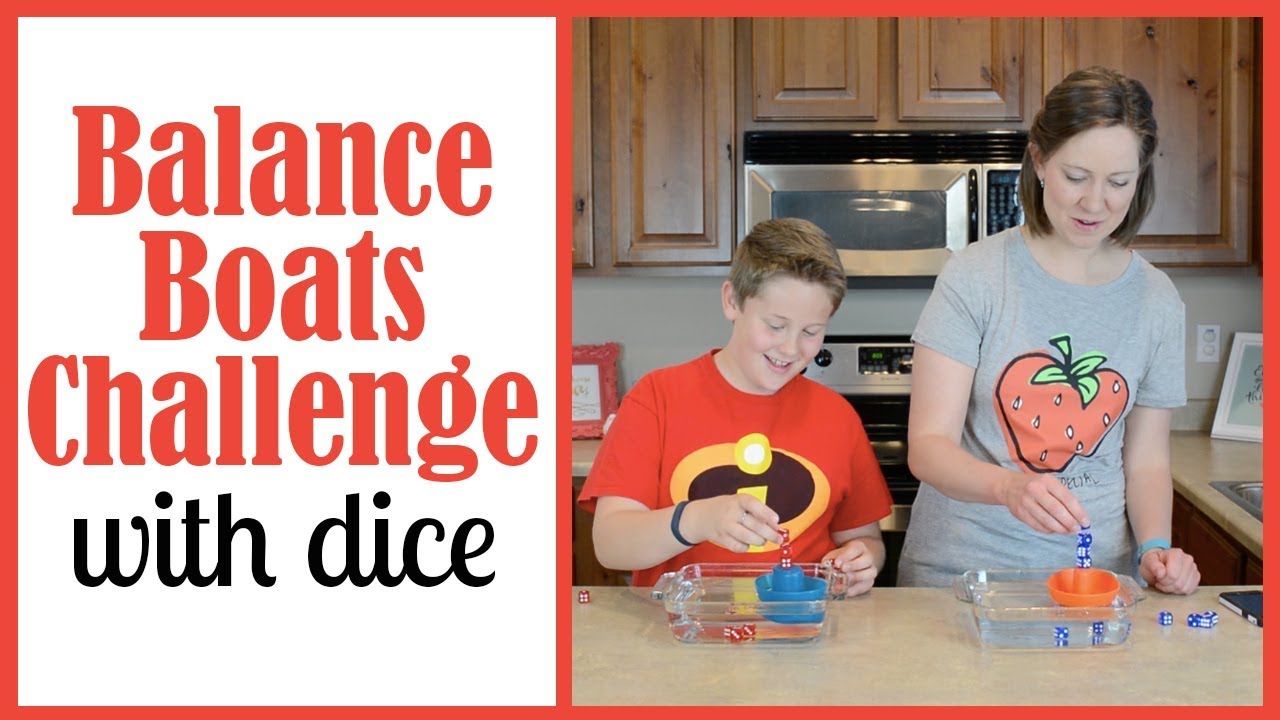 Boat Balance Challenge Kids' Game (New Dice Game) - YouTube