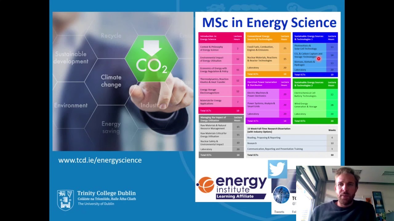 Associate Professor Stephen Dooley presents an overview on the MSc. in ...