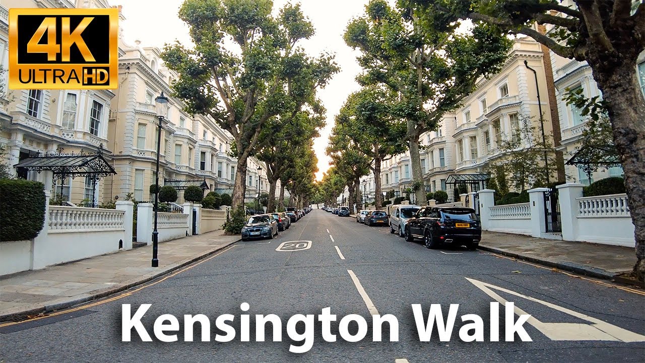 LONDON Kensington & Chelsea Walk | Holland Park | UHD 4K - YouTube