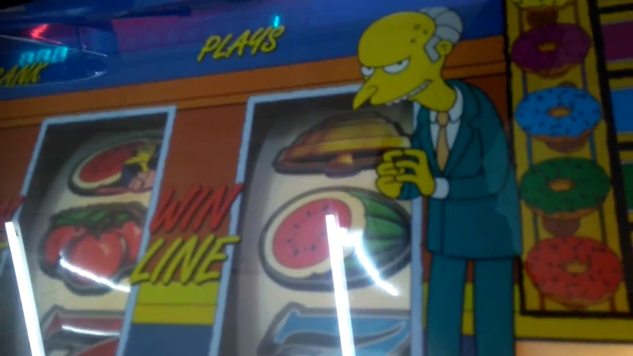 the Simpsons homers broken ballsed up meltdown fruit machine 2017 WSM ...