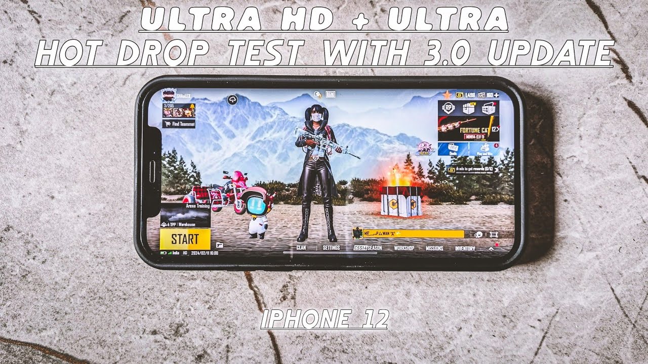 Ultra HD + Ultra Hot Drop Test in Iphone 12 • 3.0 Update Hot Drop ...