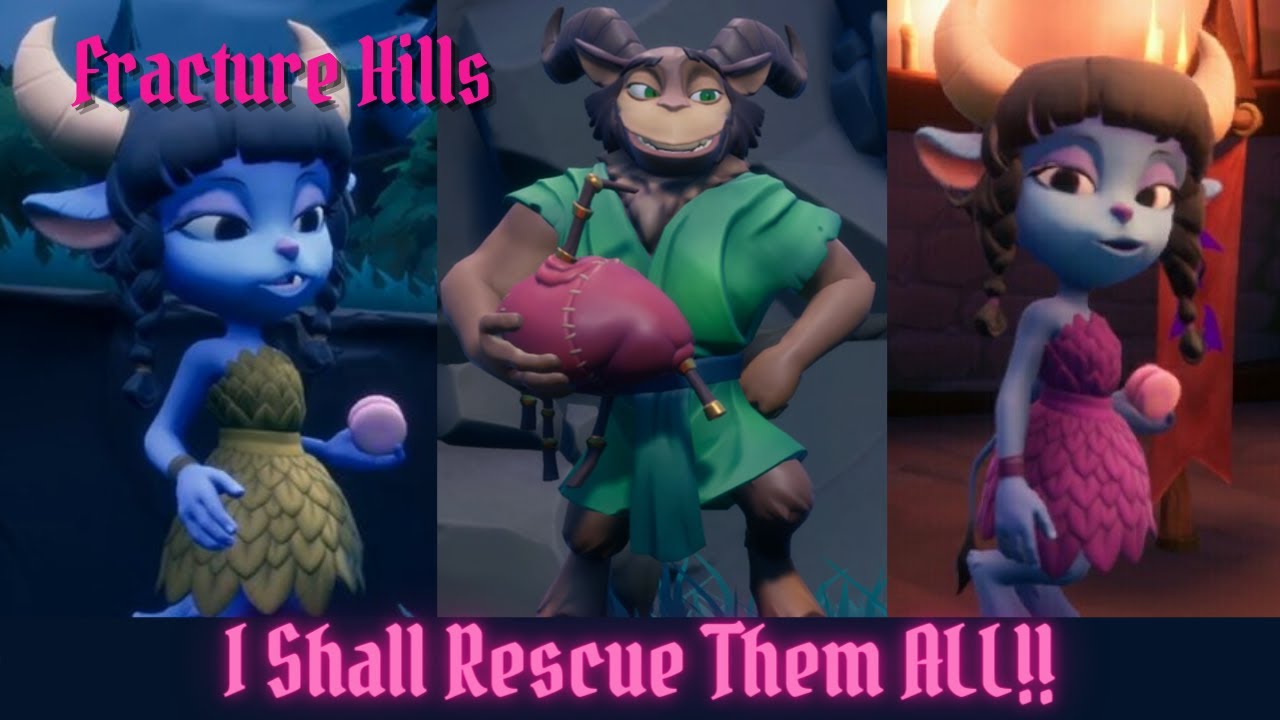 Spyro 2 | Fracture Hills | Saving The Fauns - YouTube