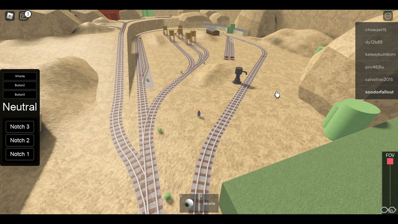 The claypits in Blue train with friends - YouTube