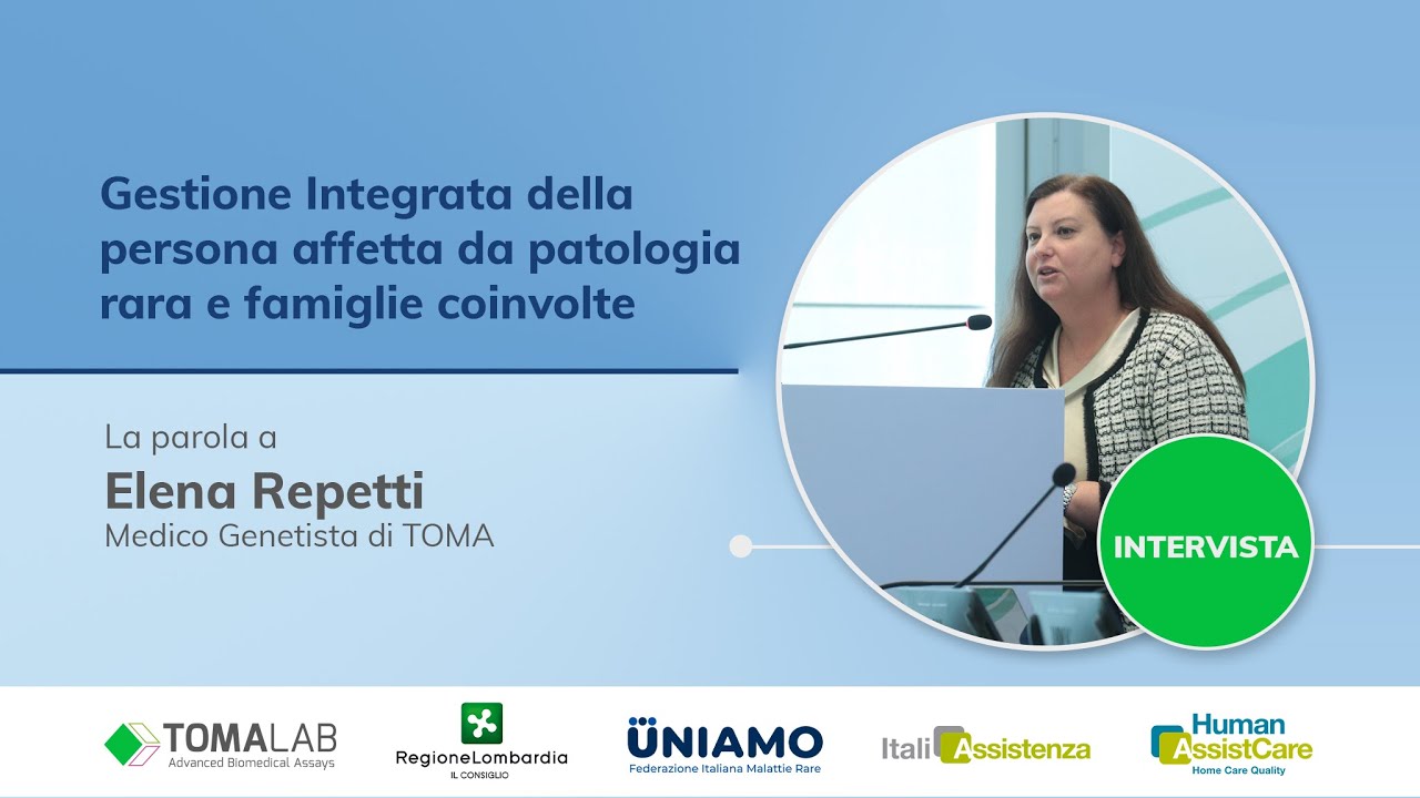 Elena Repetti, Medico Genetista di TOMA - YouTube