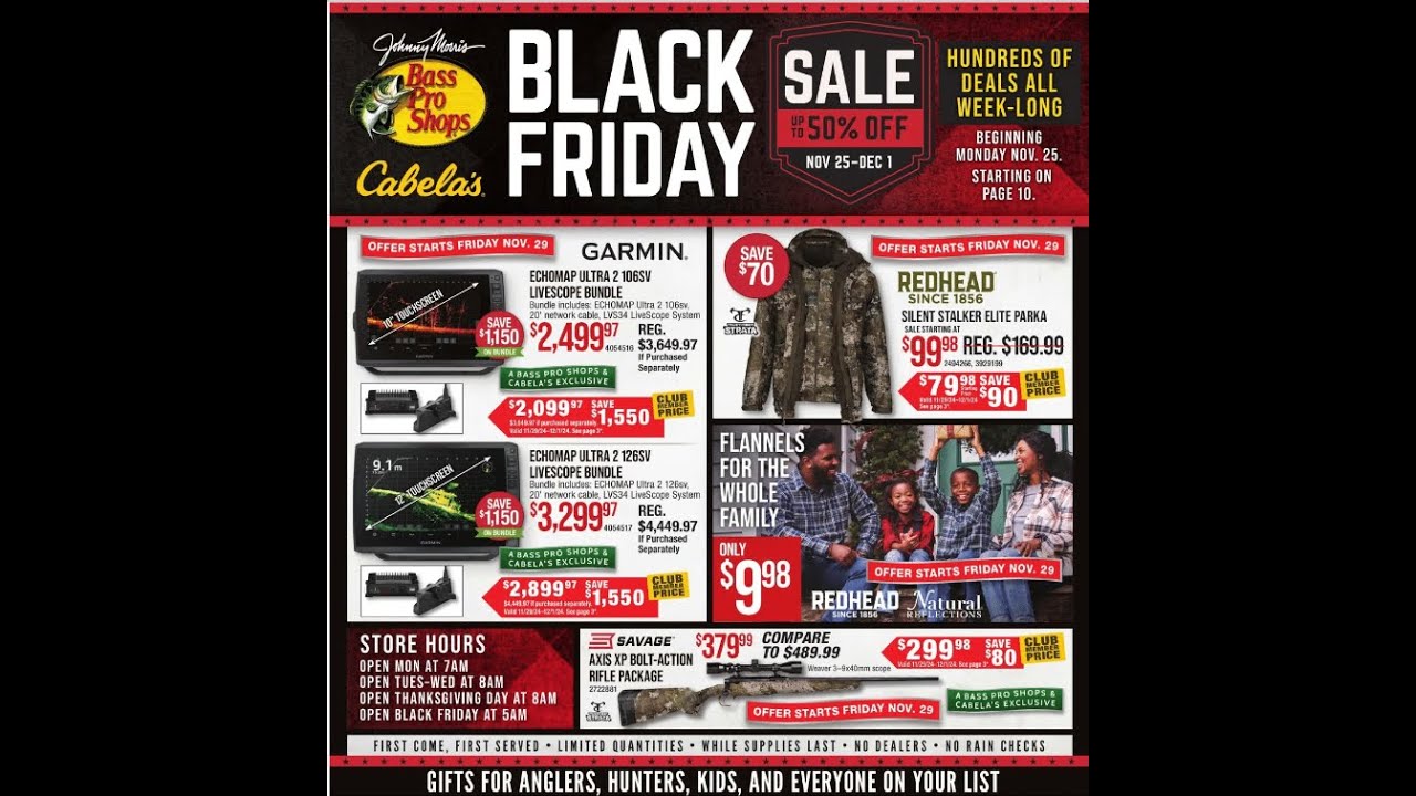 Cabela’s Black Friday Ad Sale 2024 - YouTube