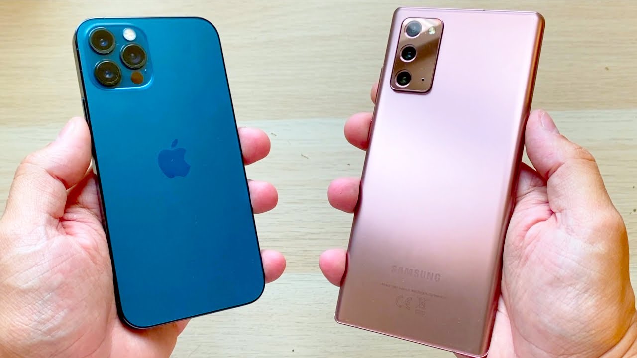 iPhone 12 Pro vs Galaxy Note 20, comparativa premium Apple vs Samsung ...