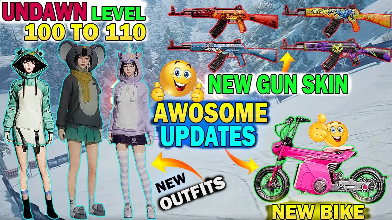 🔫🏍️ Undawn's Latest Update Unleash the Power with New Bike, Gun Skin ...