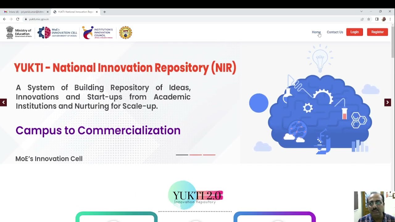 Steps for YUKTI Portal - YouTube