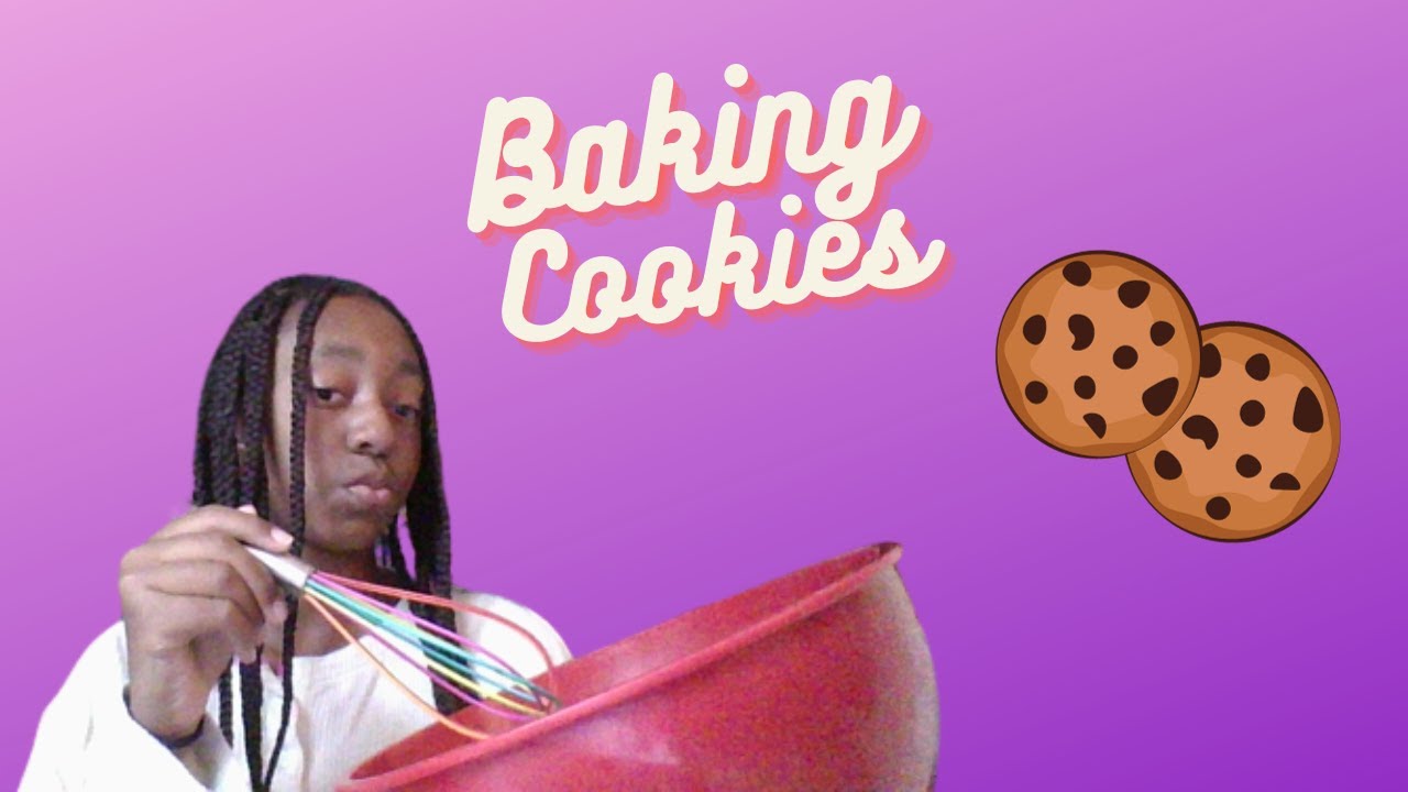 baking cookies - YouTube