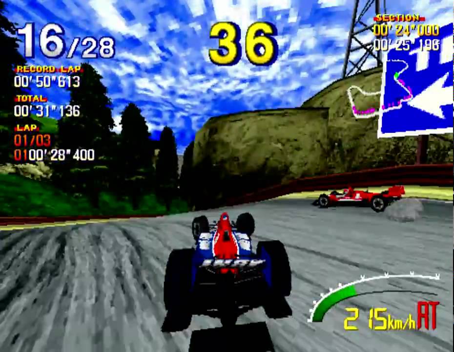 INDY 500 (SEGA Model 2 - Arcade Machine) - YouTube