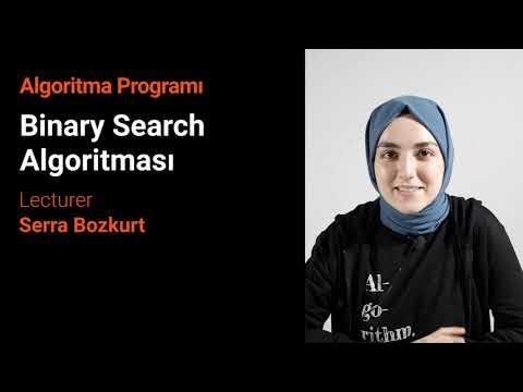 Algoritma Programı: Binary Search Algoritması - YouTube