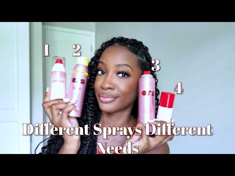 Understanding The Different One Size Setting Sprays & Their Purpose l justShanygne