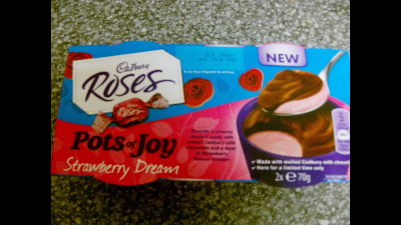 Cadbury Pots Of Joy Roses FIRST REVIEW - YouTube