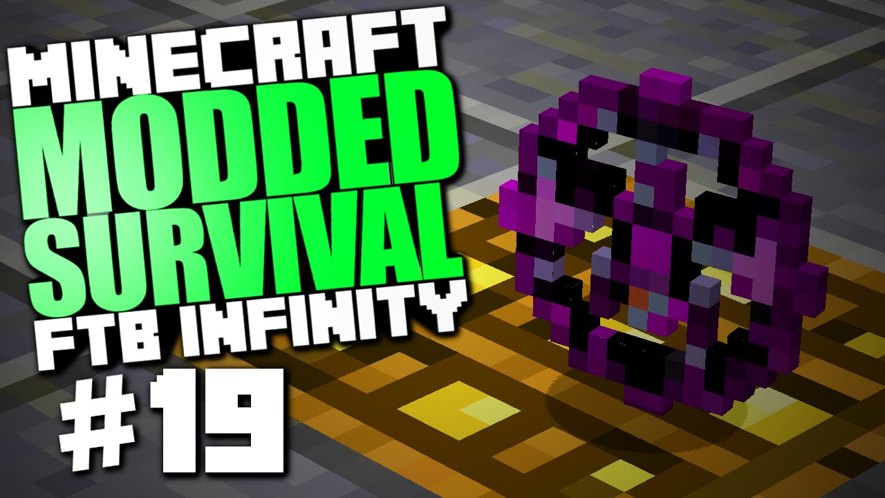 Minecraft Modded Survival #19 "Wyvern Armor, Dislocation Charm, Angel ...