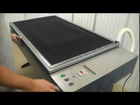 Screen Printing Vacuum Screen Exposure Unit-High output UV.Black Light ...
