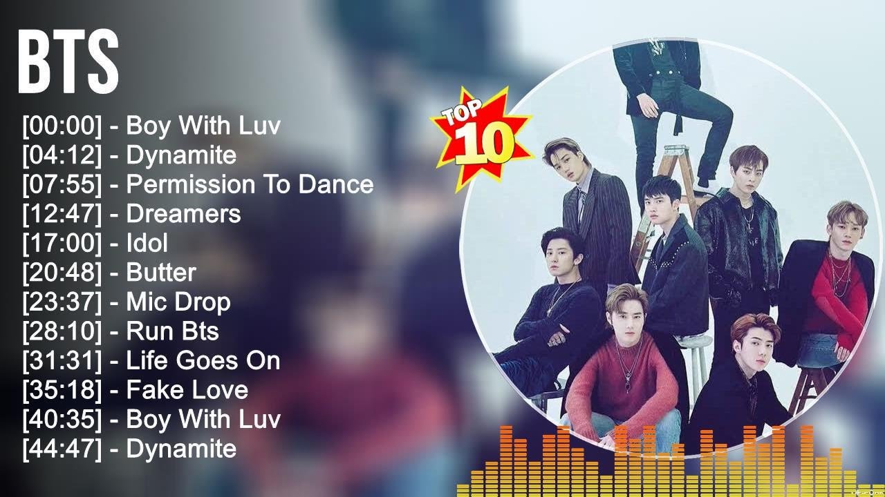 B T S Greatest Hits ~ US UK Music ~ Top 10 Hits of All Time - YouTube