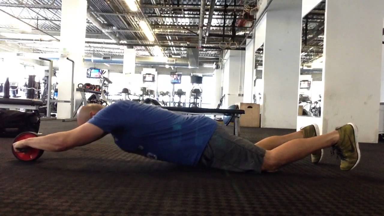 Ab Wheel Rollout - YouTube