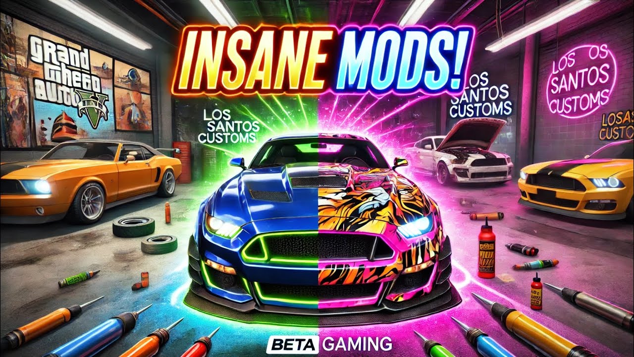 Before & After: CRAZY Car Mods in GTA |GTA Ultimate Car Customization ...