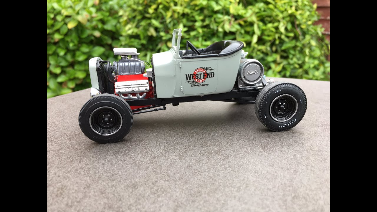 Built model review: AMT Mod Rod 1/25th scale, rod version - YouTube