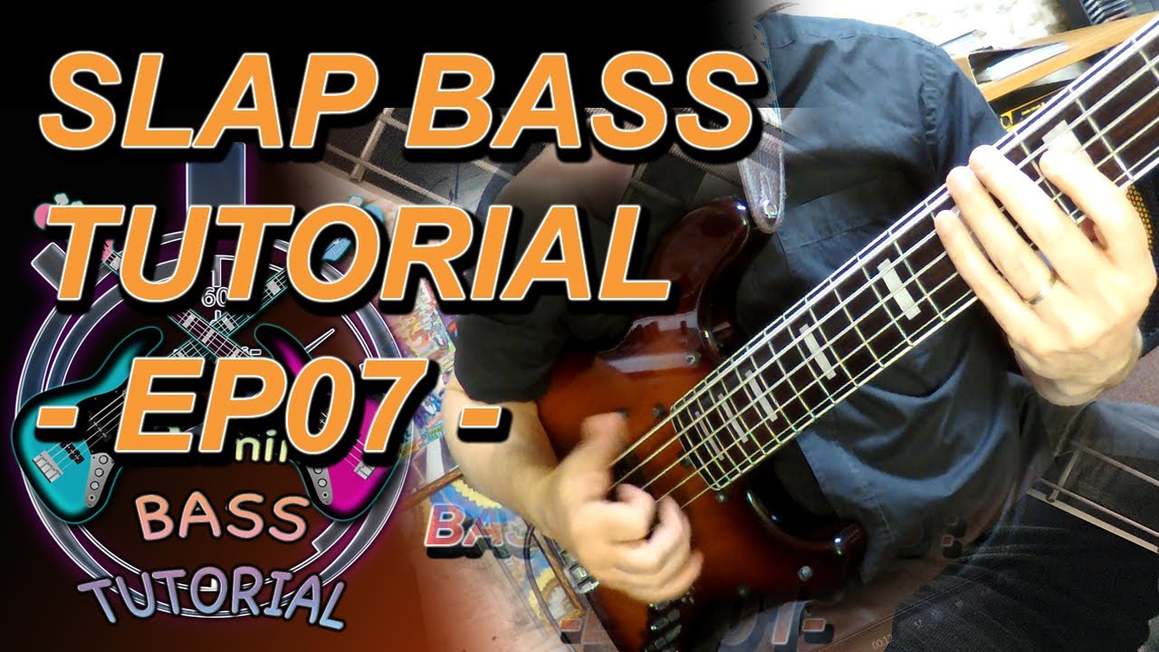 Slap Bass Tutorial 7 : Left hand percussion - YouTube