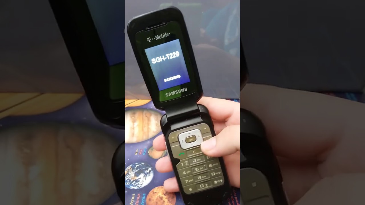 Samsung SGH-T229 Power ON & Power OFF (internal screen) - YouTube
