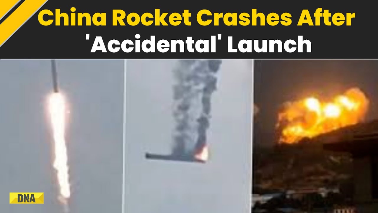 Chinese Rocket Tianlong-3 Crashes After Accidental Launch During Ground ...
