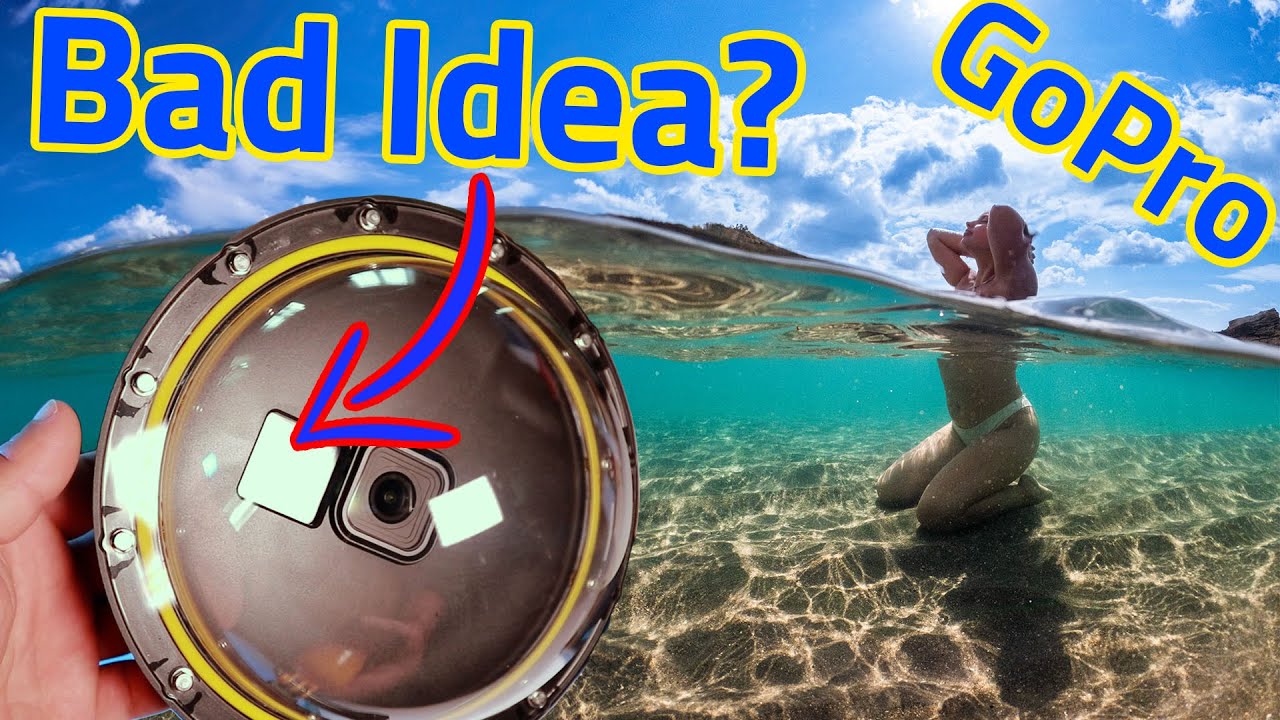 TELESIN Dome Port vs. GoPro Screen: Revealing the Reflection? [Review ...