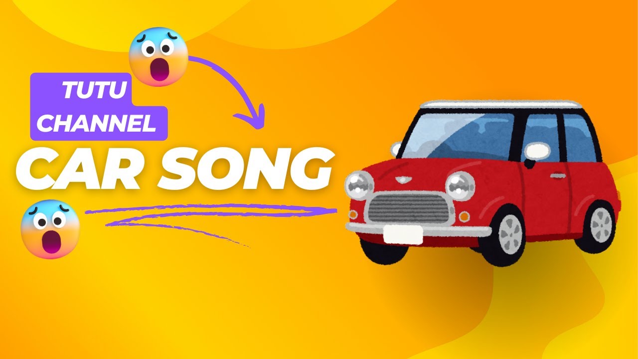 Colors and Numbers Song I Car Song For Kids I Friendly Car Rhyme I TuTu ...