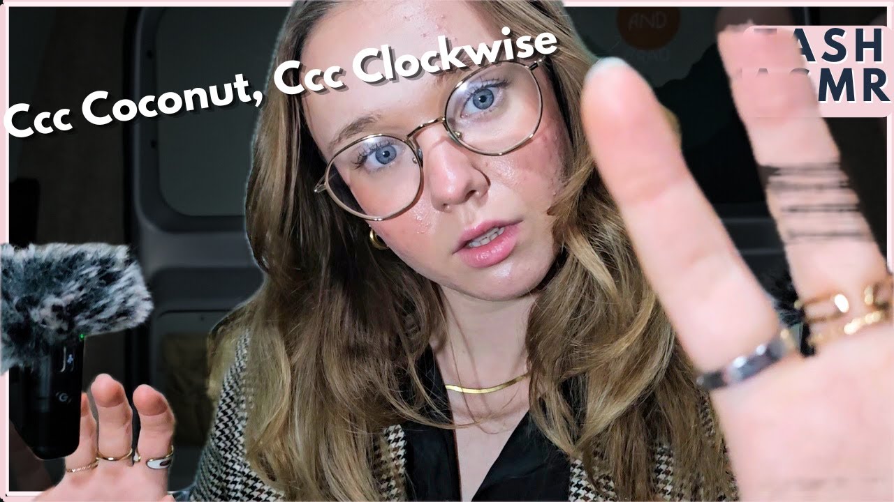ASMR Ccc-Coconut, Ccc-Clockwise/Counter Clockwise Triggers (Fast) - YouTube