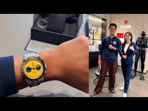 Collecting The Brand New Tudor Black Bay Chrono 39mm ''BUMBLEBEE'' | #tudor