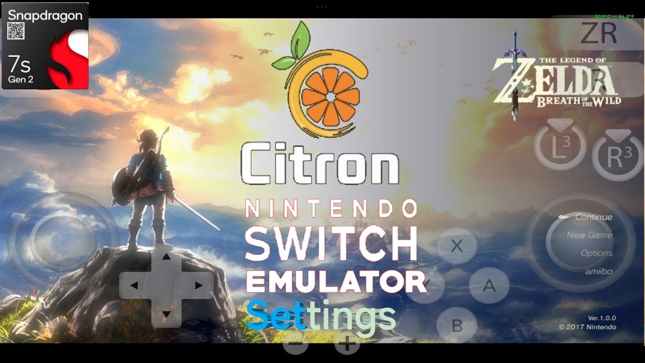Citron Emulator / Legend of Zelda Breath of the wild / Nintendo Switch ...