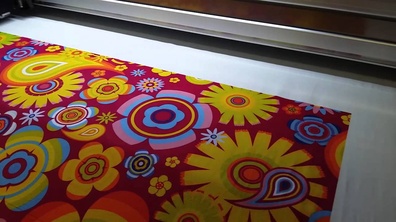 GoTx 2190 Textile Printer 4 Way Stretch Test - YouTube