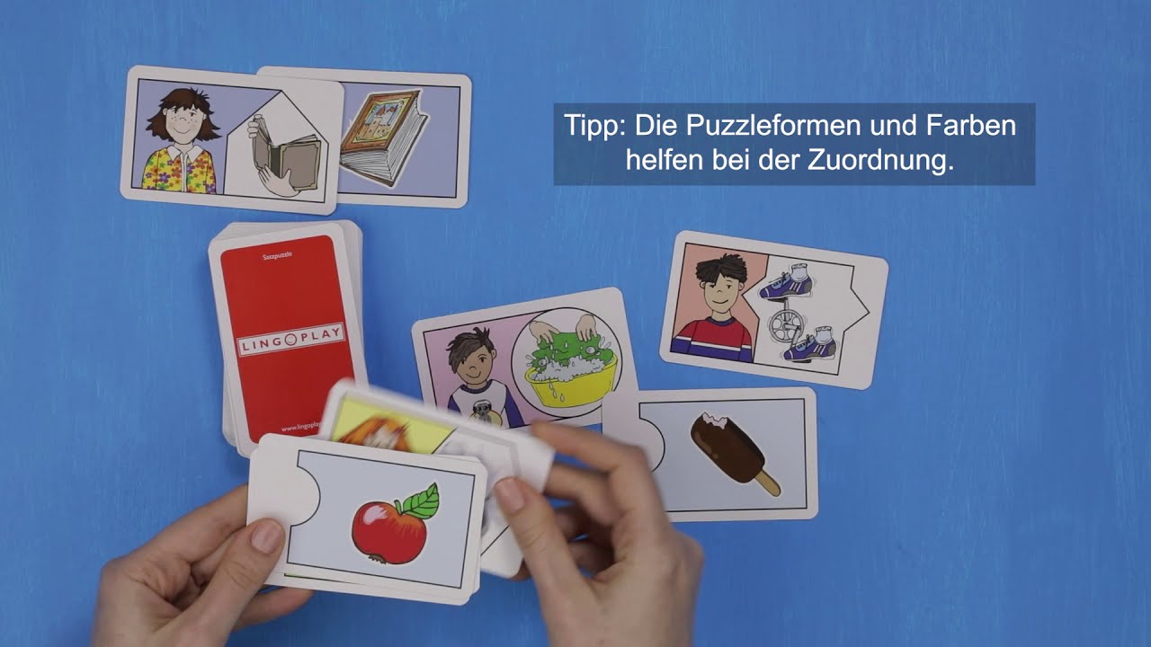 Satzpuzzle - Sätze bilden - YouTube