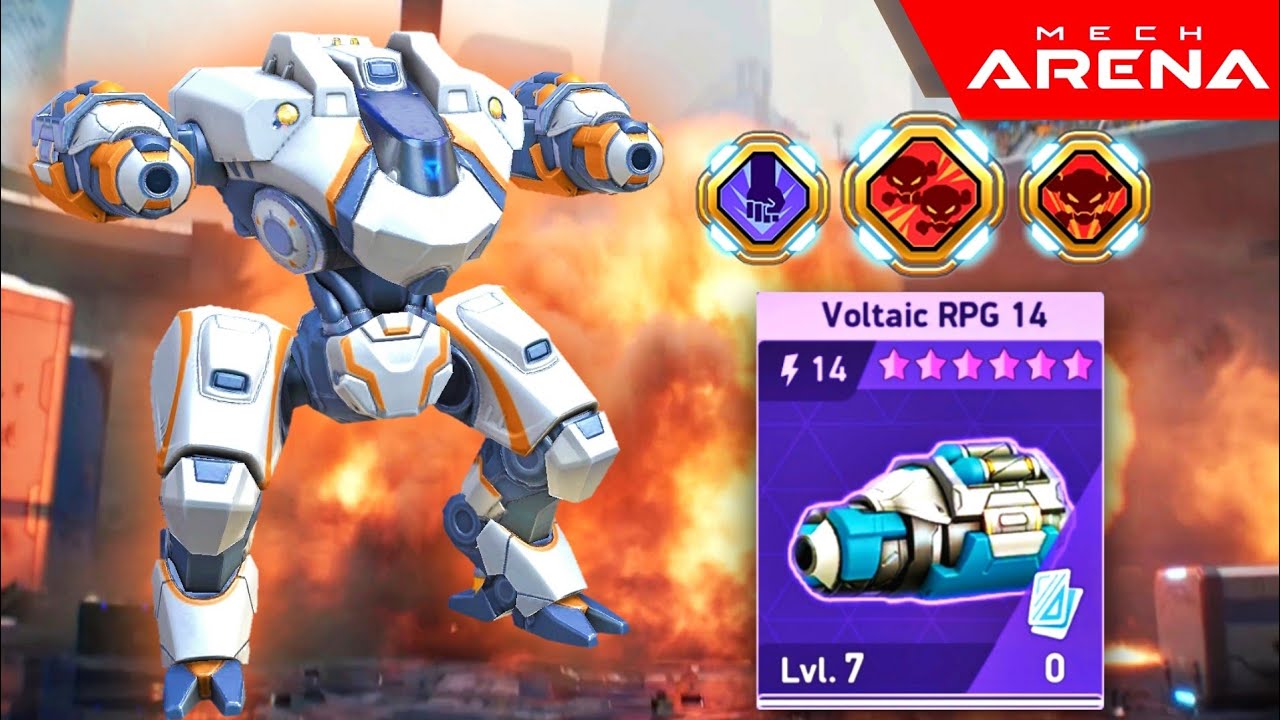Voltaic RPG 14 🆓 Unlock For Free - Mech Arena - YouTube