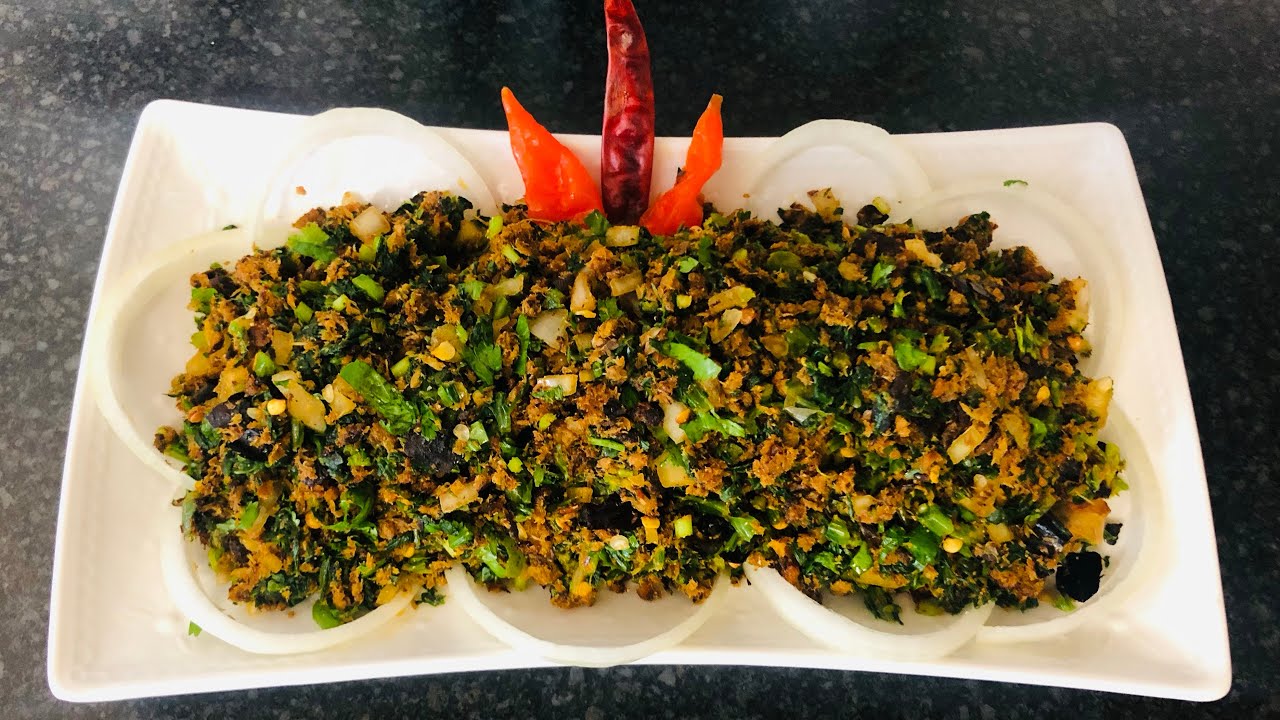 How to make Syllety traditional Lai shak vhorta/Lai shak With sardine ...