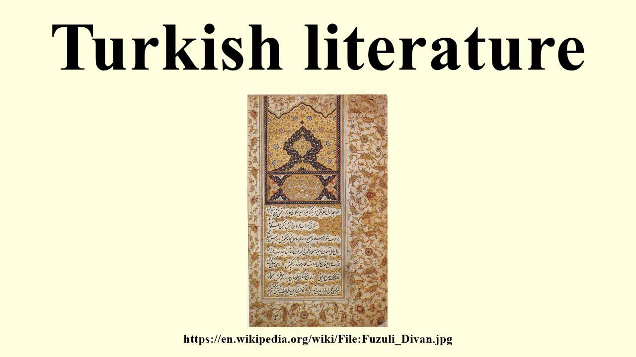 Turkish literature - YouTube