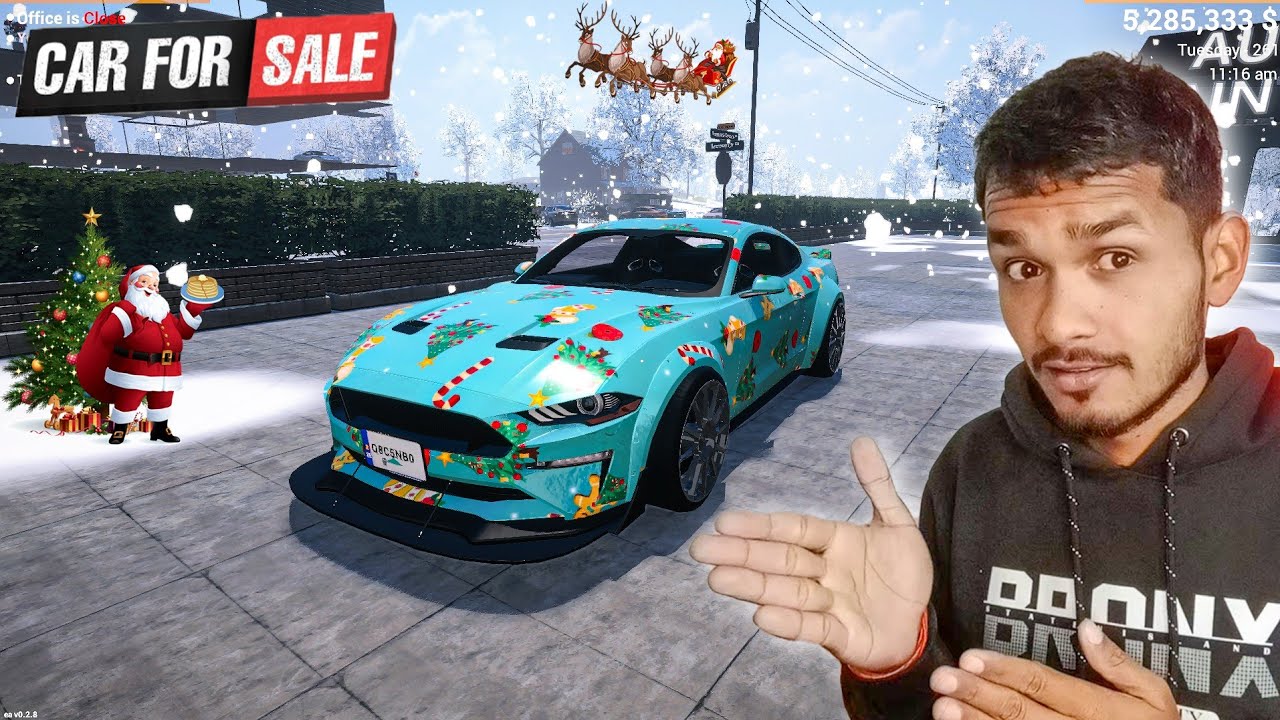 Santa Gifted Me This Super Car in Car For Sale 🎅| New Update - YouTube