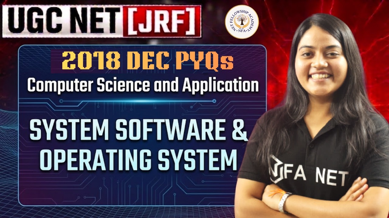Operating System UGC NET Dec 2018 Solution #ugcnet # ...