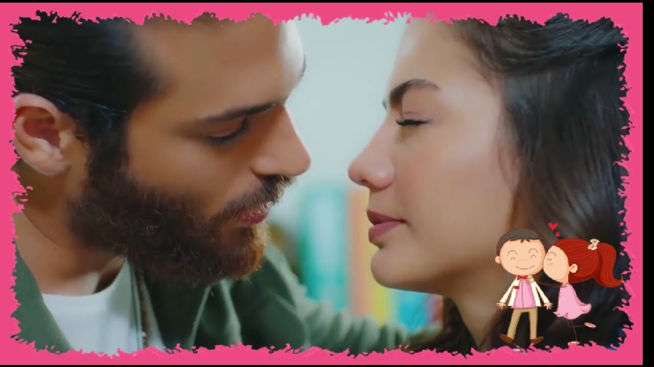 Can and Sanem kiss (Erkenci Kuş) - YouTube