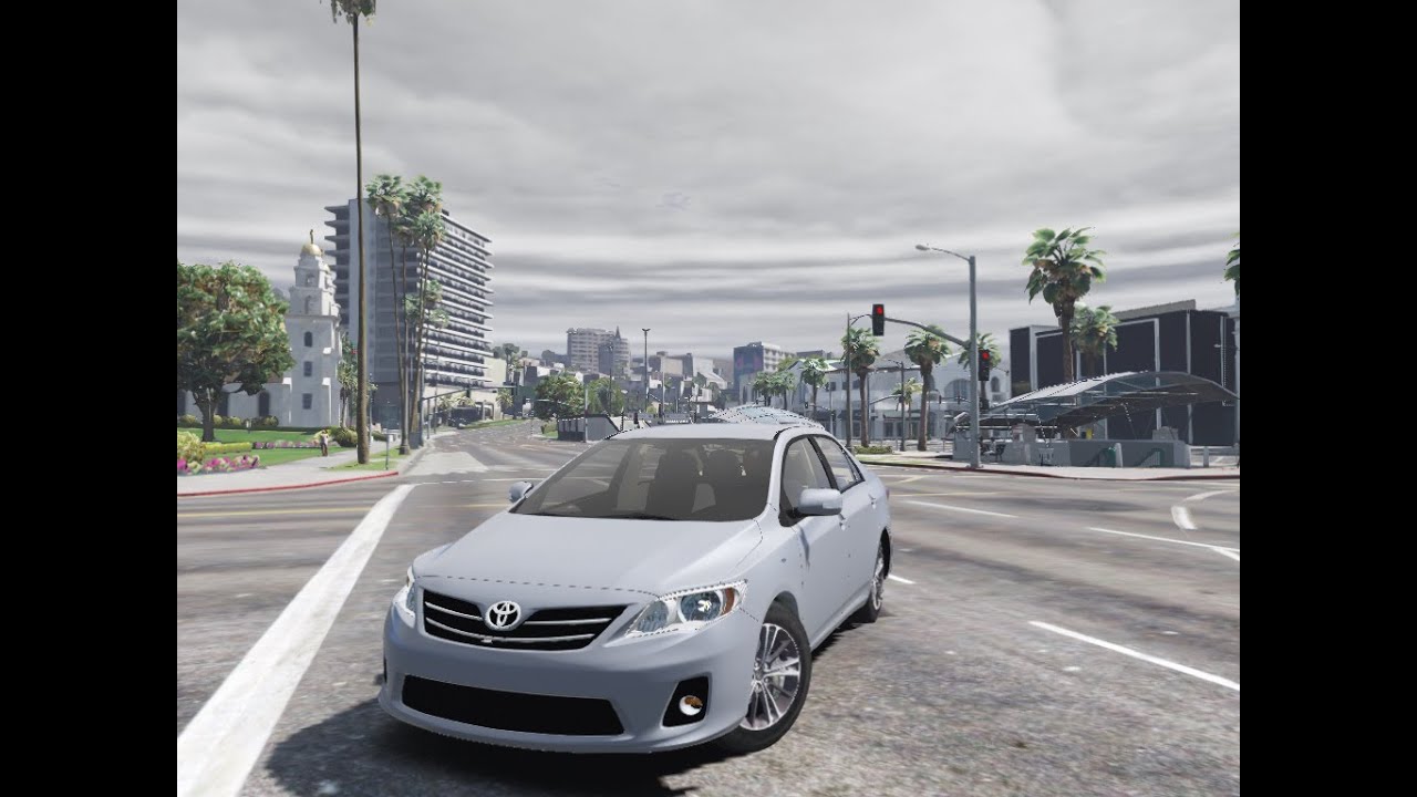 GTA 5 l TOYOTA COROLLA GLI 2013 FULL REAL WITH INTERIOR l GLI 2013 BEST ...