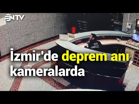 @NTV İzmir'deki deprem anı kameralarda (4 Kasım 2022 İzmir depremi)
