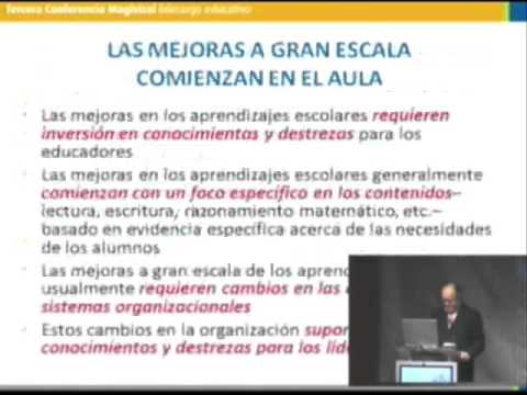 Presentación de Richard Elmore. Parte 1 - YouTube