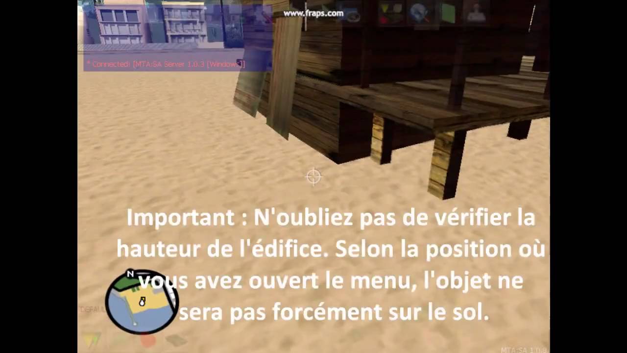 MTA San Andreas Map Editor - Apprendre à créer une map - YouTube
