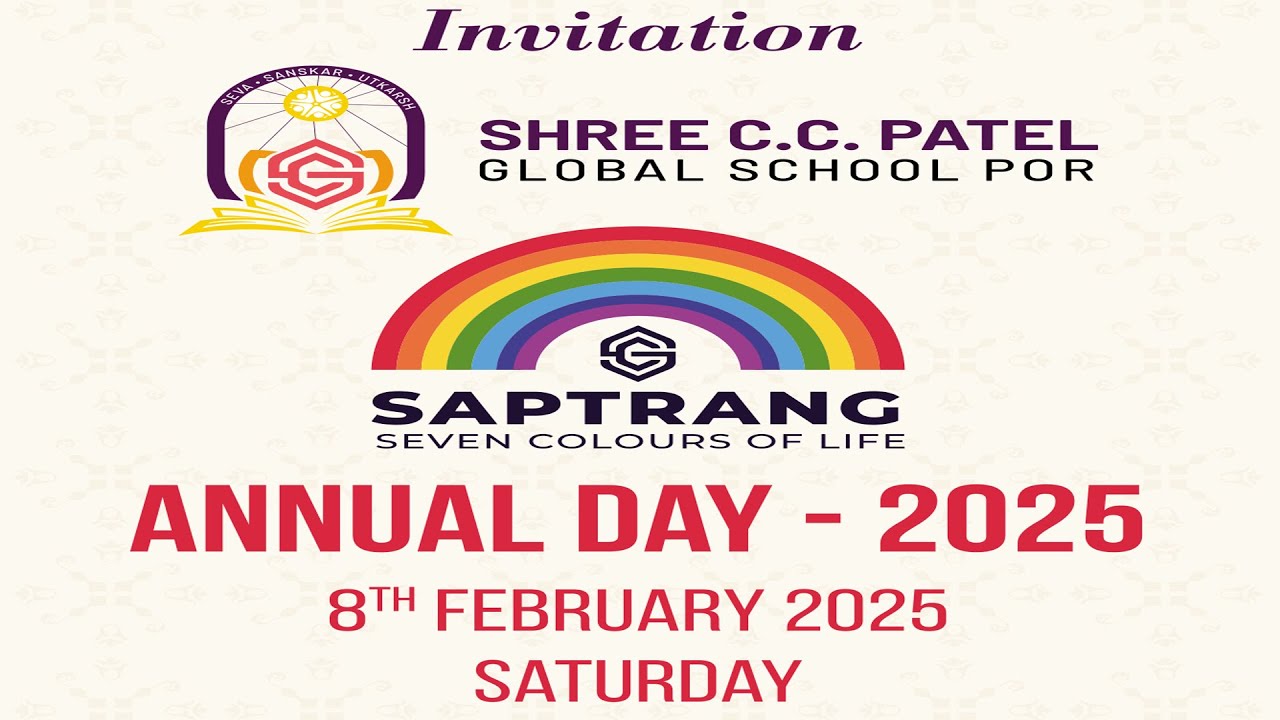 SAPTRANG - Annual Function 2024-25 - YouTube